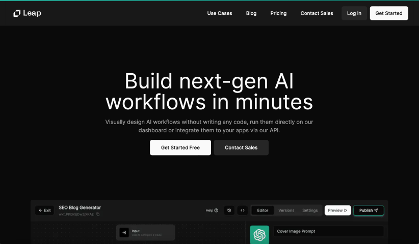 Leap - Redefining Automation for the Future is on AppRater